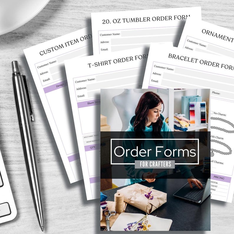 Order Form Template, the Crafters Business Order Form Bundle is ...