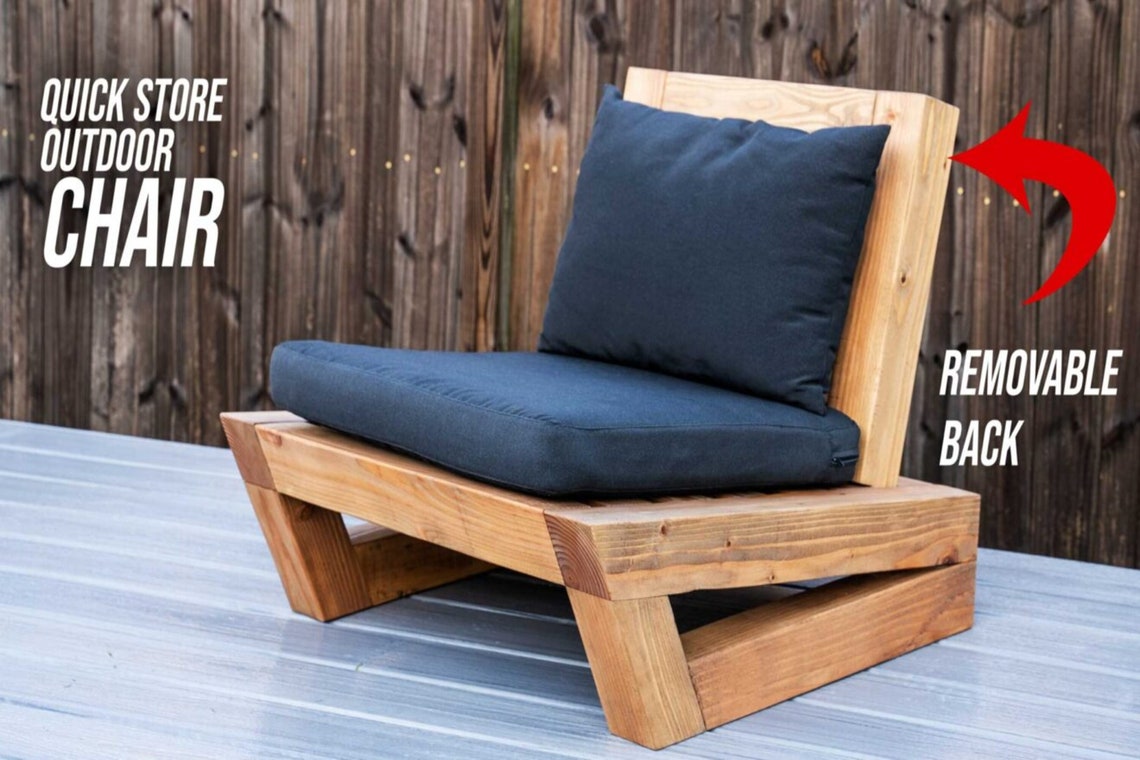 Wooden Chair Design Plans Step by Step - Etsy