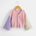 Little Girls’ Colorblock Cardigan Sweater - Etsy