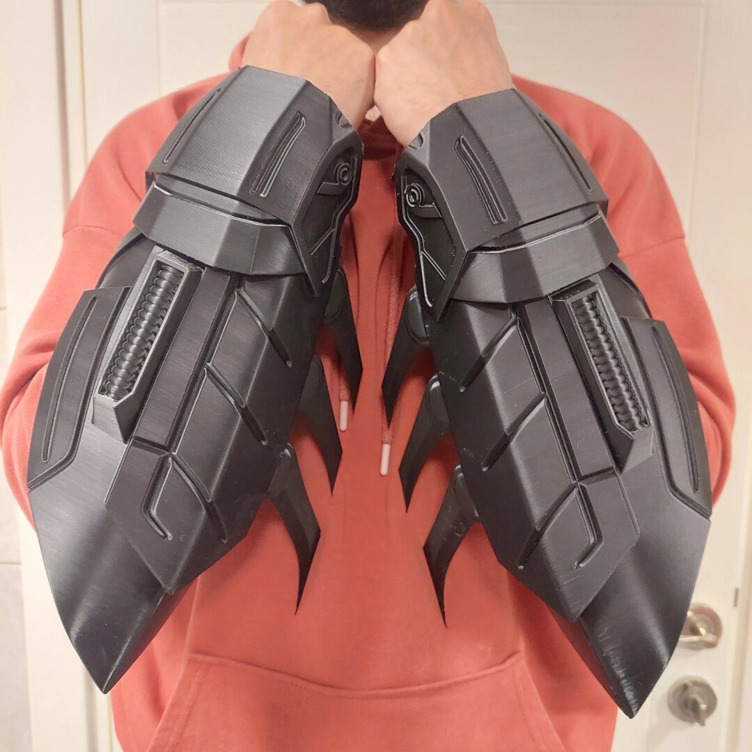 3D Printed Superhero / Anti Hero / Armguards Armor / Tactical Arm ...
