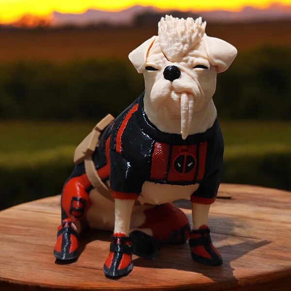 Dogpool Costume for Dog - Etsy