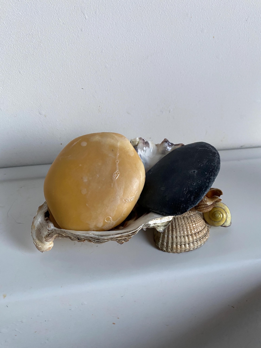 Sea-inspired Soap Dish, Clam Shell Oyster Shell Soap Dish or Trinket ...