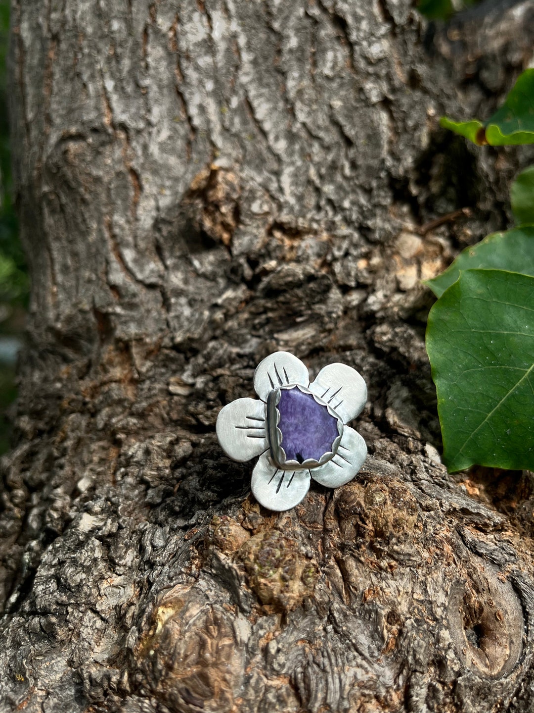 Flower Power Ring - Etsy