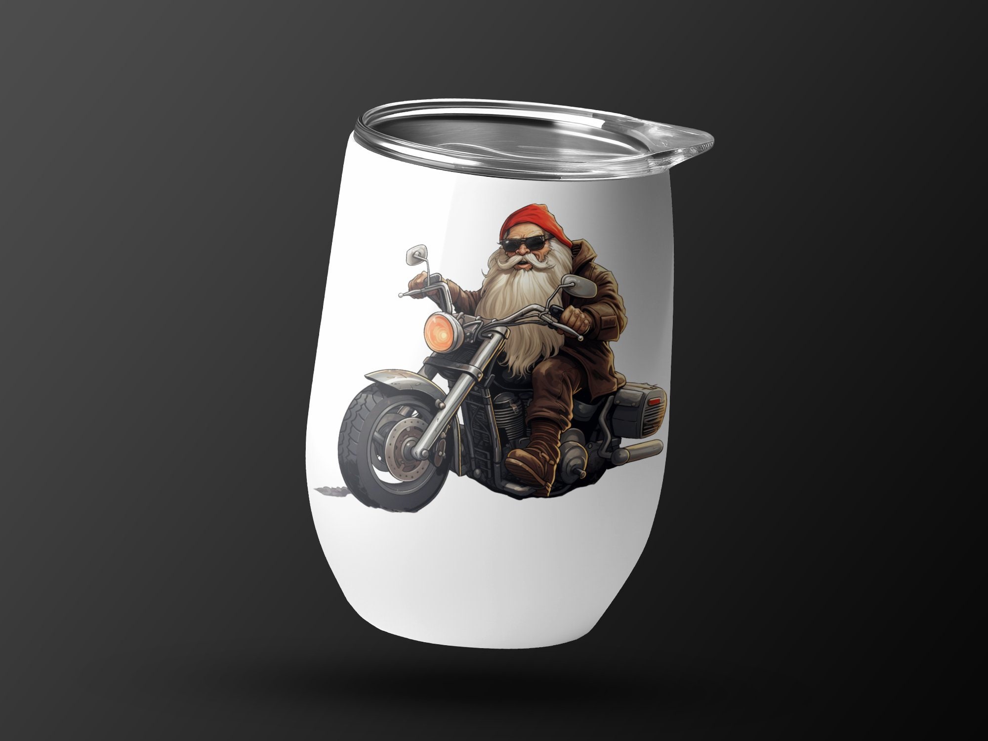 Santa Harley, SVG PNG EPS, Vector Graphics, Christmas Gift for Biker ...