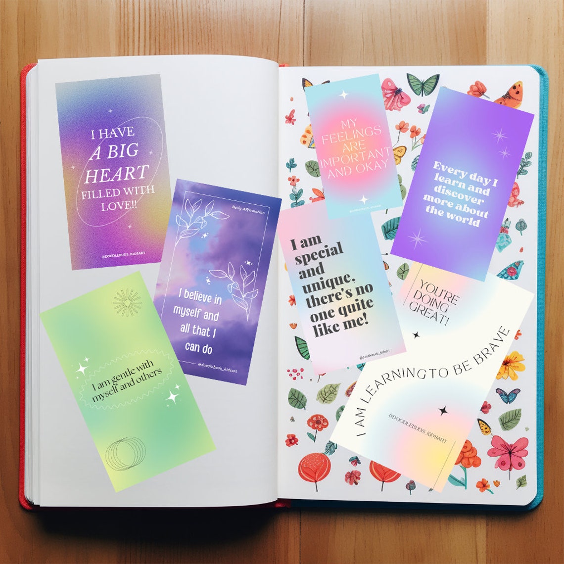 Kids Digital Affirmation Cards, Kids Affirmation Deck, Kids Daily ...