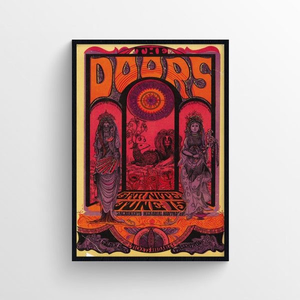 The Doors Poster - Etsy