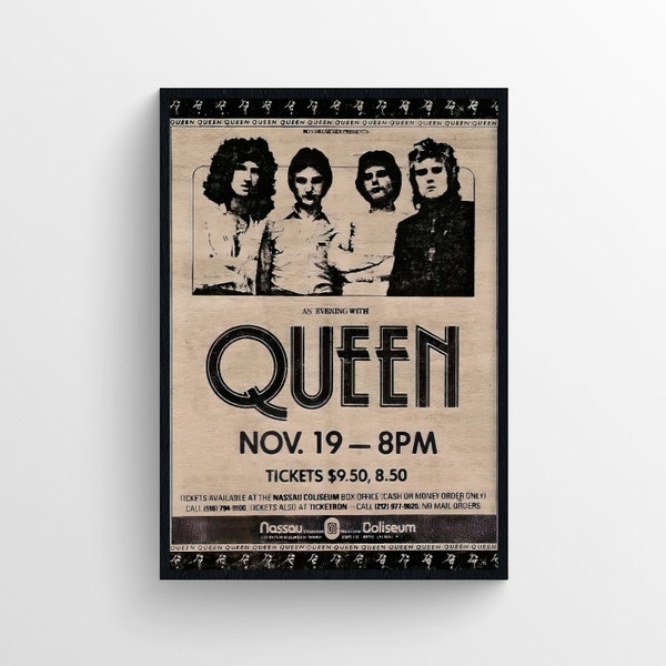 Queen Poster - Etsy
