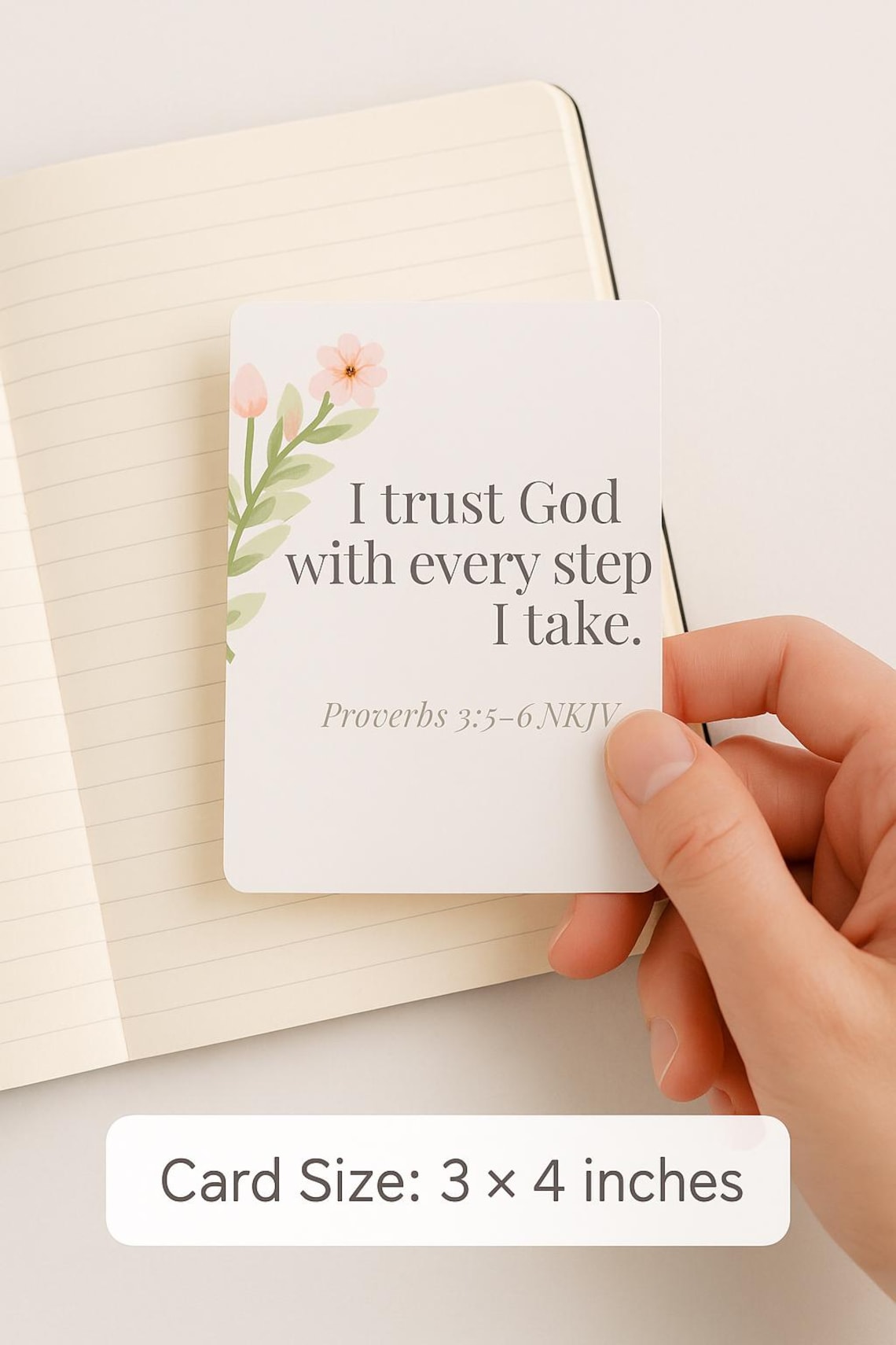 Christian Affirmation Cards for Women | Scripture Cards Printable ...