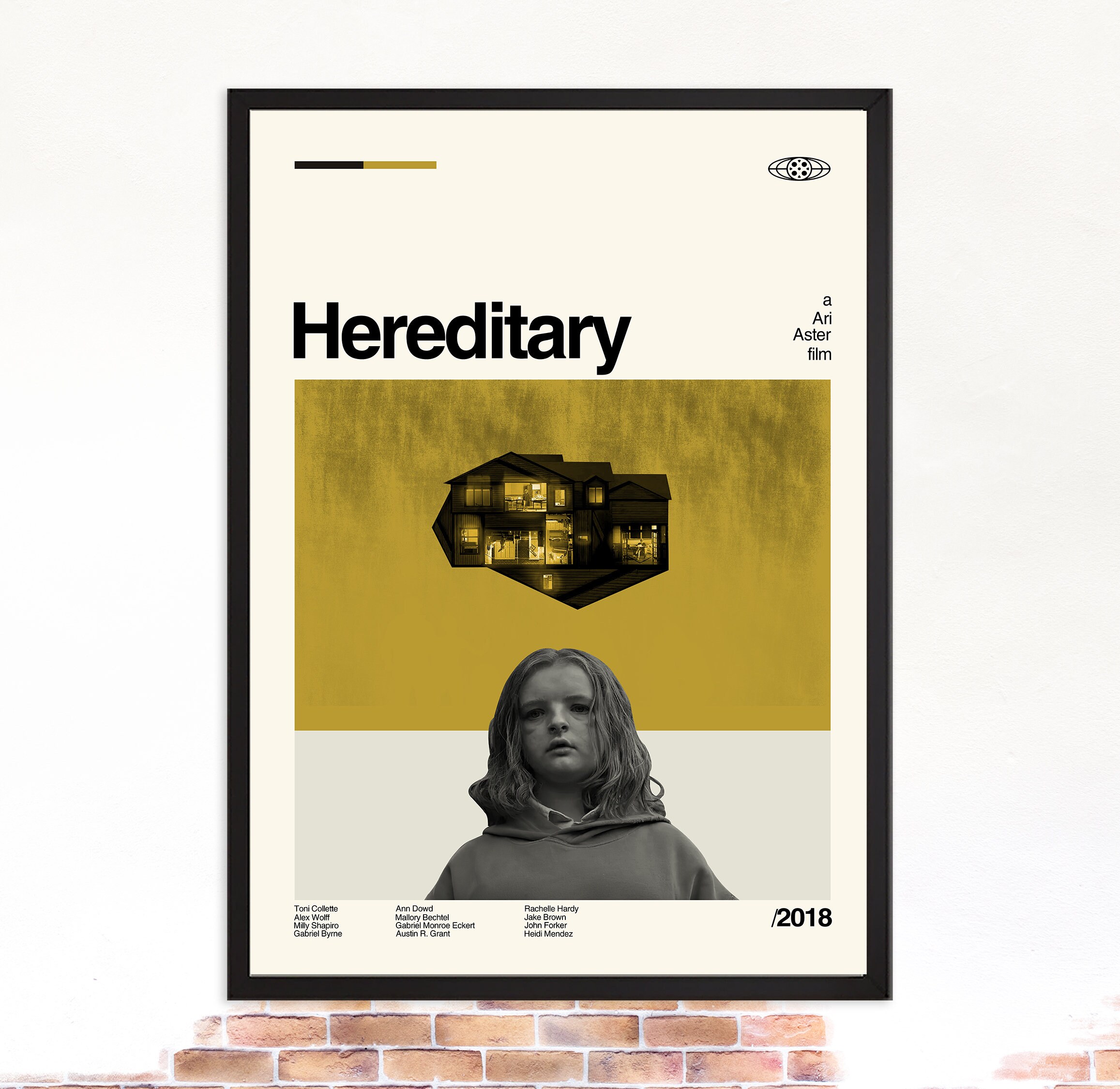 Hereditary Poster Hereditary Print Retro Movie Poster - Etsy