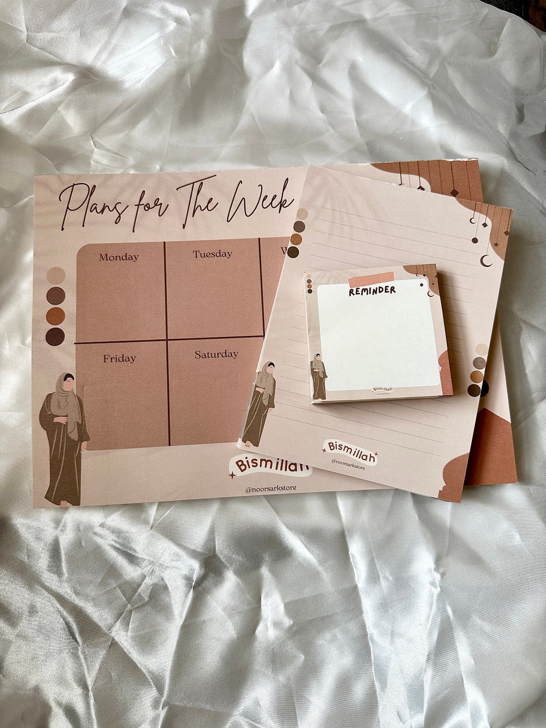 Islamic Notepad Bundle | Islamic Stationery | Eid Gift | Ramadan Gift ...