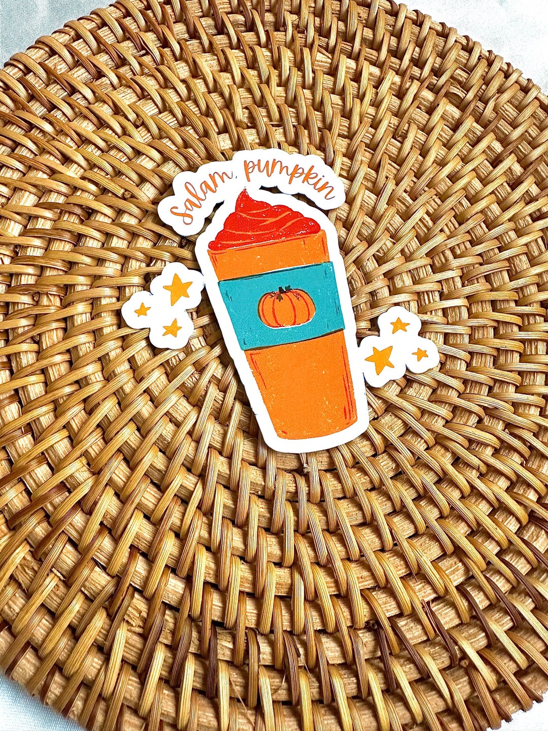 Fall Islamic Sticker Coffee Muslimah Chai Bismillah Ramadan Arabic ...