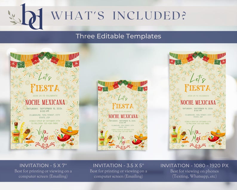 Editable Lest Fiesta Invitation Template, Mexican National Holiday ...