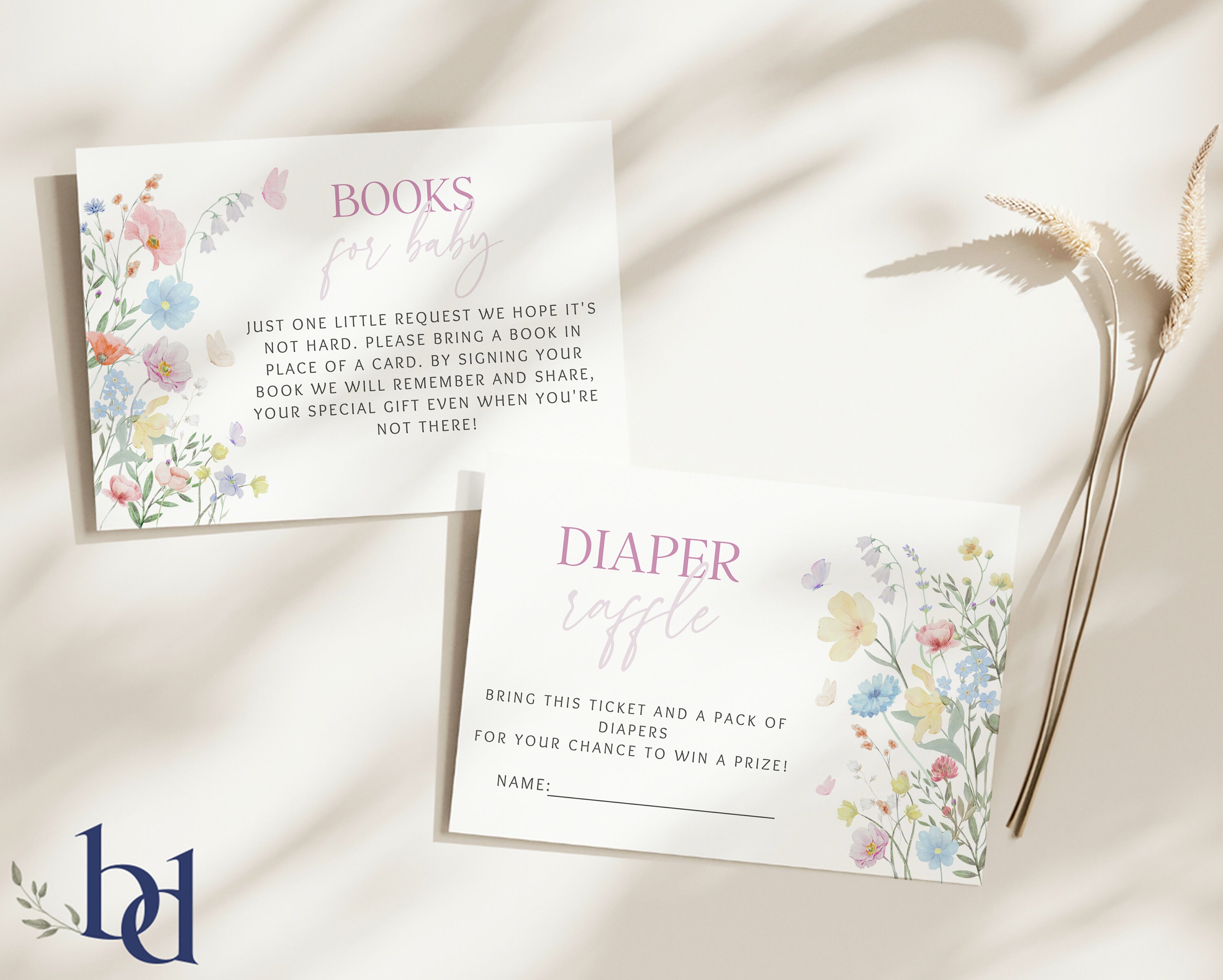 Baby in Bloom, Baby Shower, Bundle, Wildflowers, Books for Baby, Baby ...