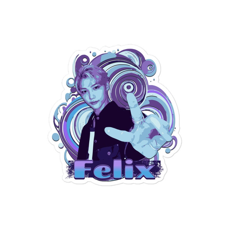SKZ Felix Fan - Sticker - Stay - Vinyl - Indoor / Outdoor - K-POP ...