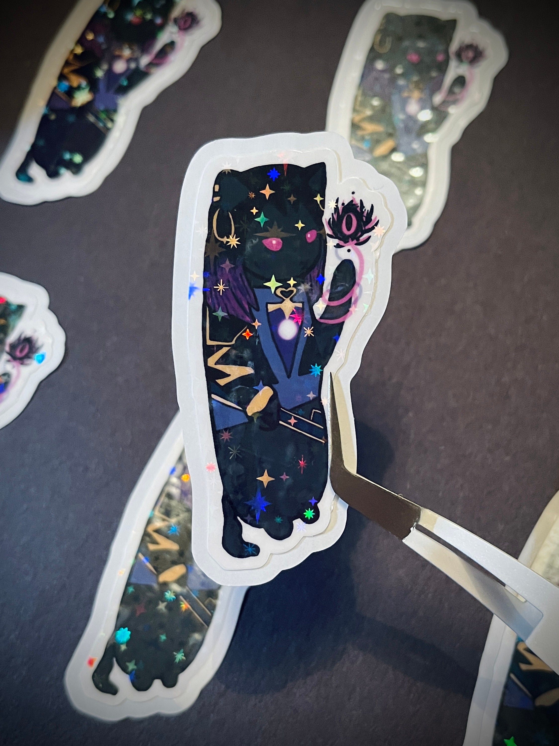 Reyna Cat valorant Waterproof Sticker - Etsy