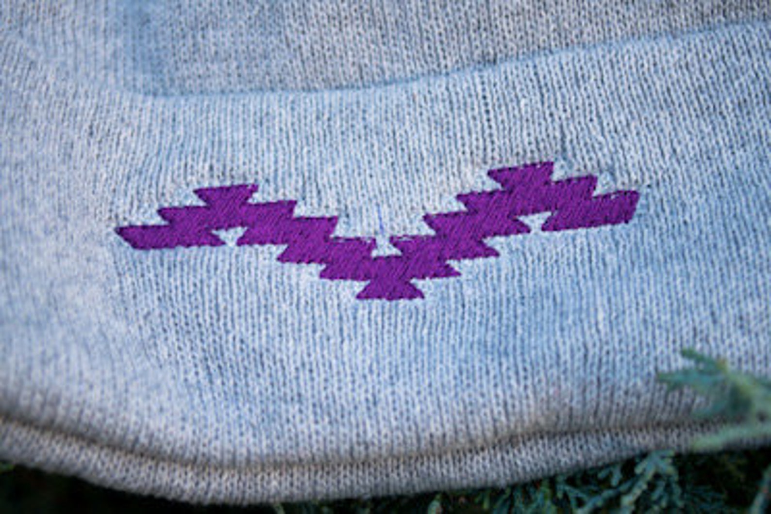 Embroidered Beanie, Embroidered Friendship Gift, Native American Design ...