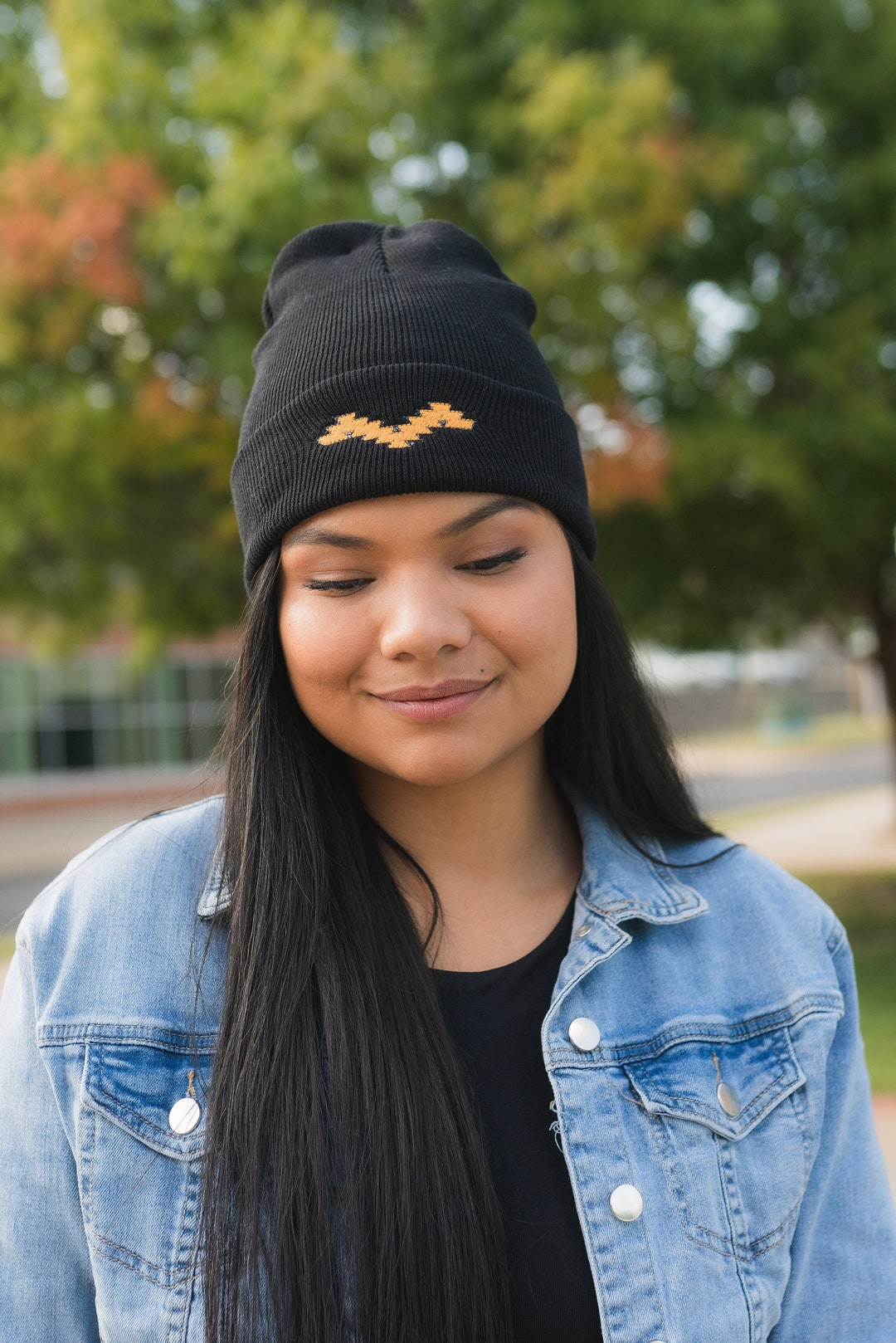Embroidered Beanie, Embroidered Friendship Gift, Native American Design ...
