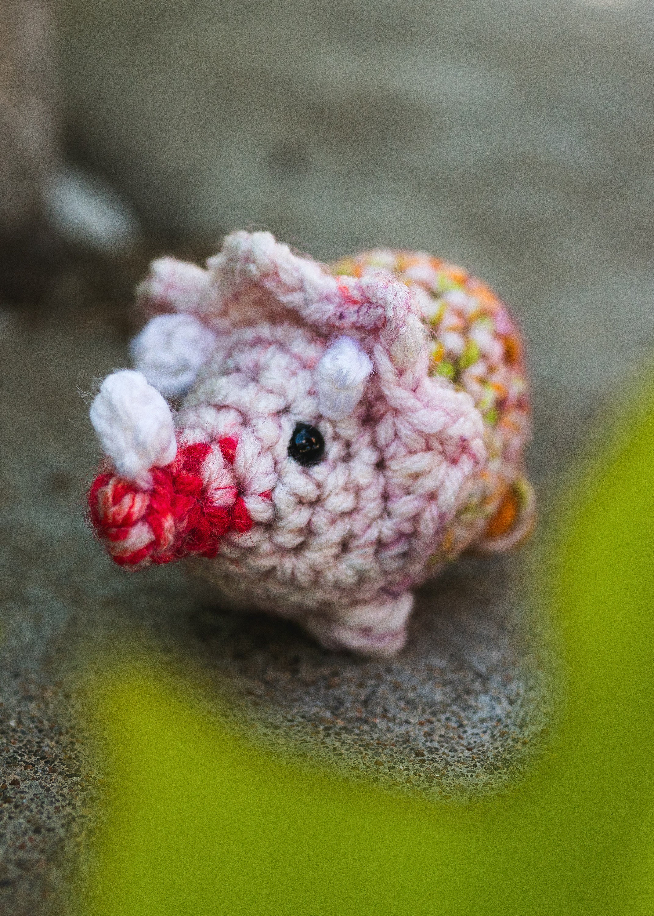 Mini Crochet Triceratops, Amigurumi Triceratops, Amigurumi Animals ...