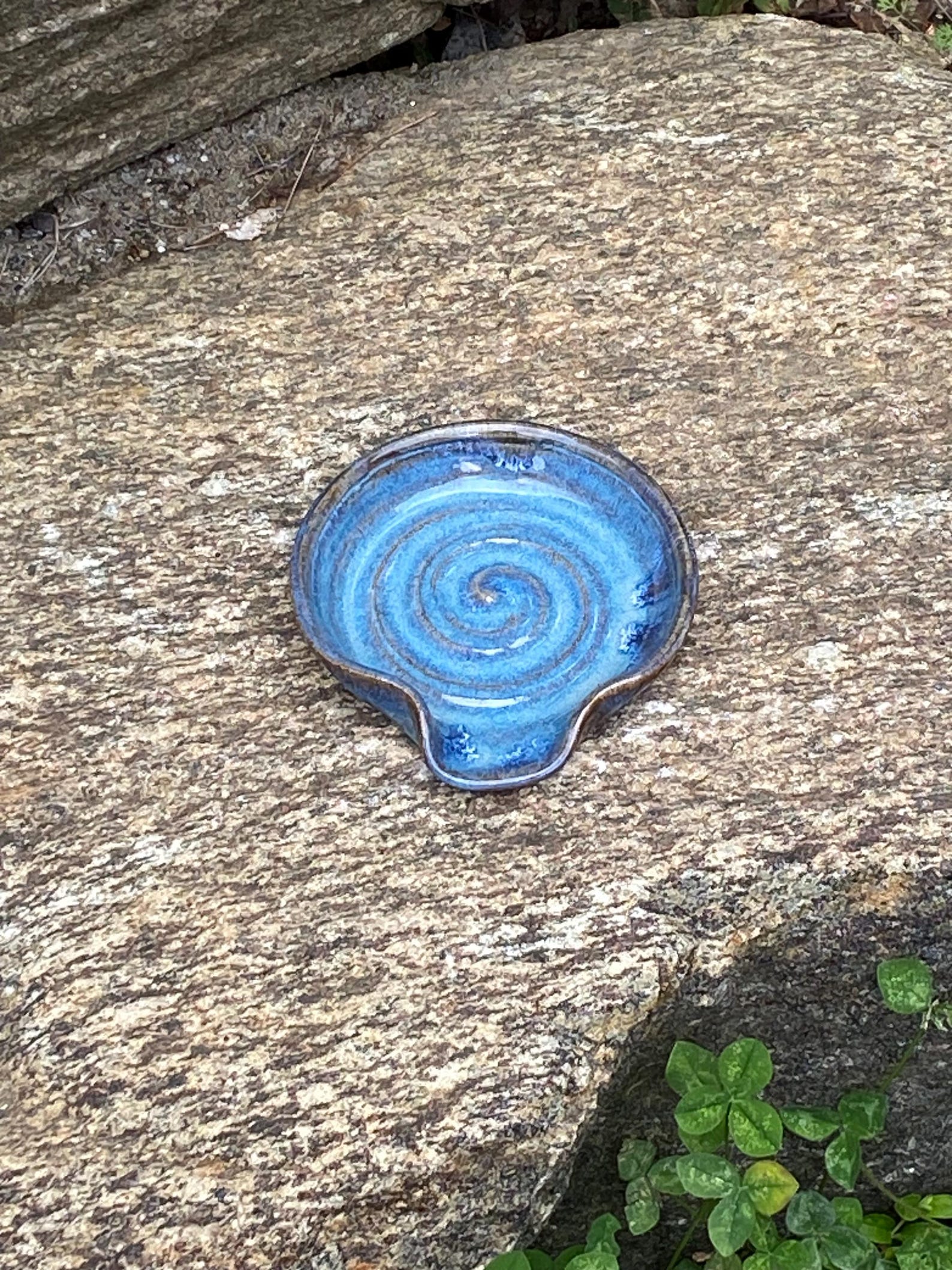 Handmade Pottery Spoon Rest, Ceramic Spoon Rest, Pottery Spoon Rest ...