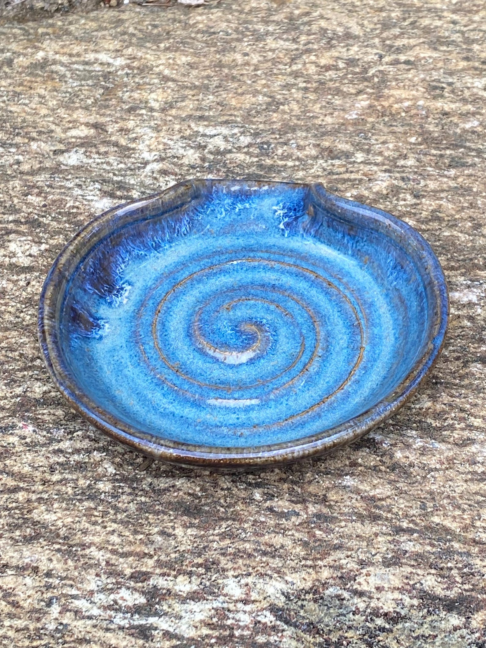 Handmade Pottery Spoon Rest, Ceramic Spoon Rest, Pottery Spoon Rest ...