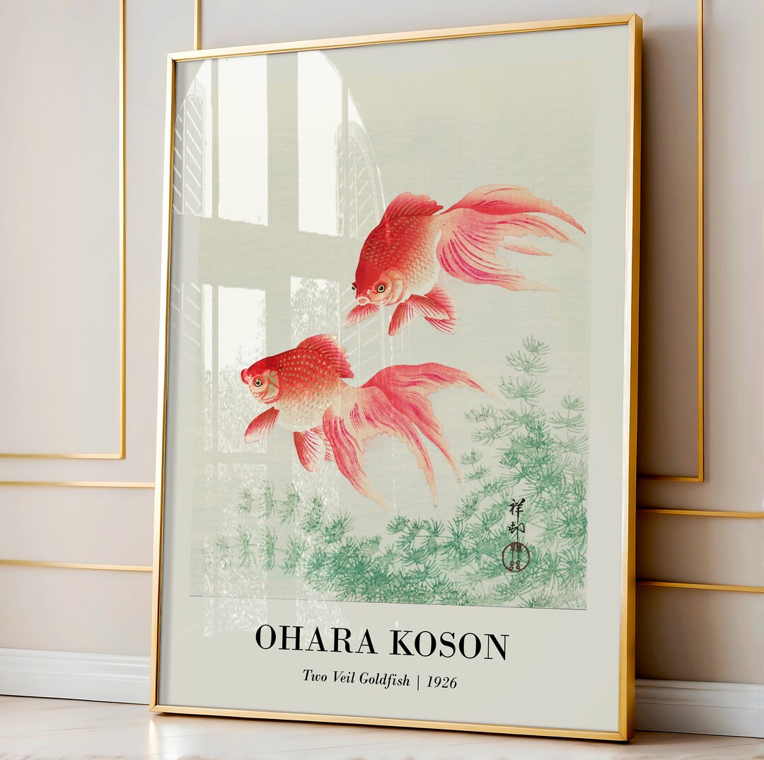 Ohara Koson Poster | Ohara Koson Wall Art | Vintage Japanese Poster ...