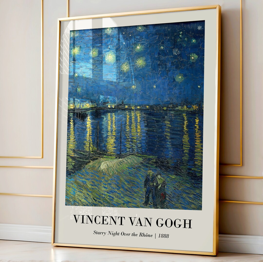 Van Gogh Poster | Vincent Van Gogh Wall Art | Vintage Poster | Neutral ...