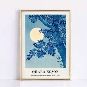 Ohara Koson Posters Set of 6 | Ohara Koson Wall Art | Vintage Japanese ...