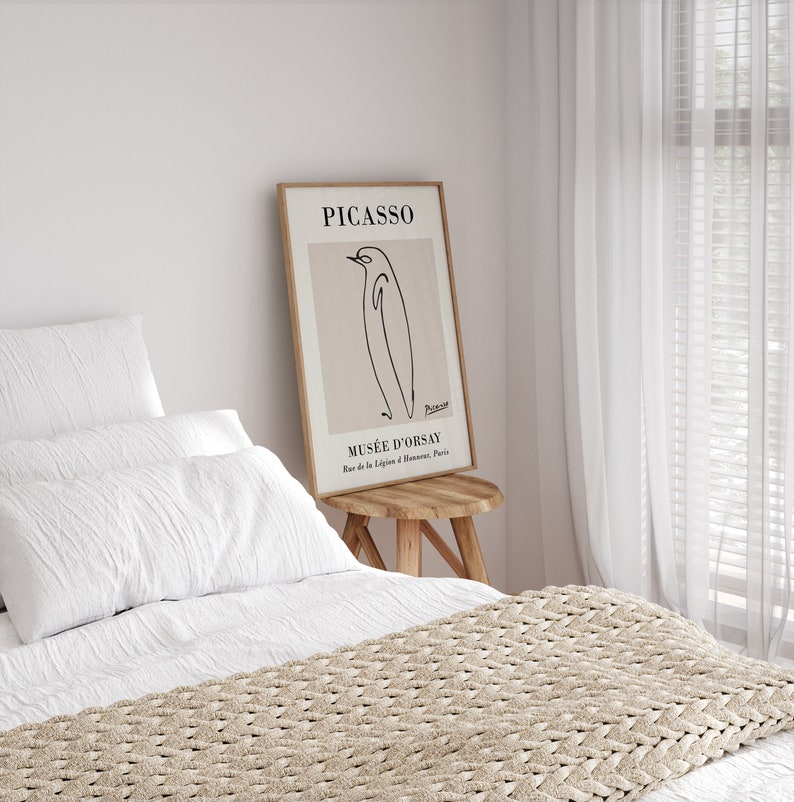 Pablo Picasso Poster | Pablo Picasso Wall Art | Neutral Home Decor ...