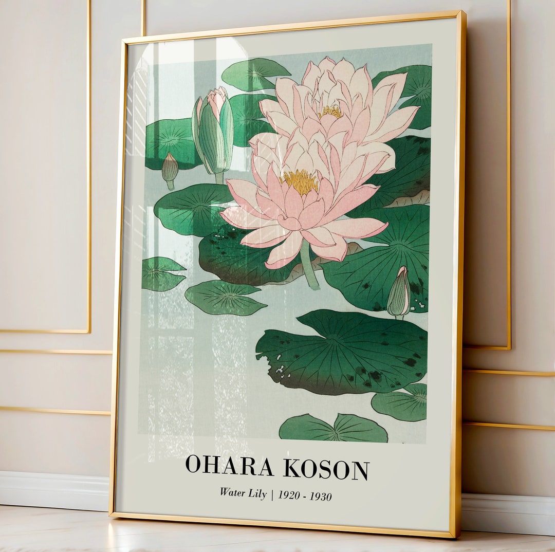 Ohara Koson Poster | Ohara Koson Wall Art | Vintage Japanese Poster ...