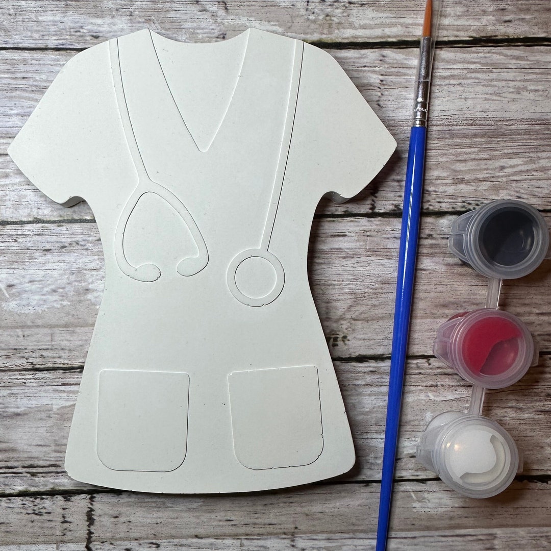 Nurse Plaster Craft Kit - Painting Kit - Party Favors - Medical Field ...