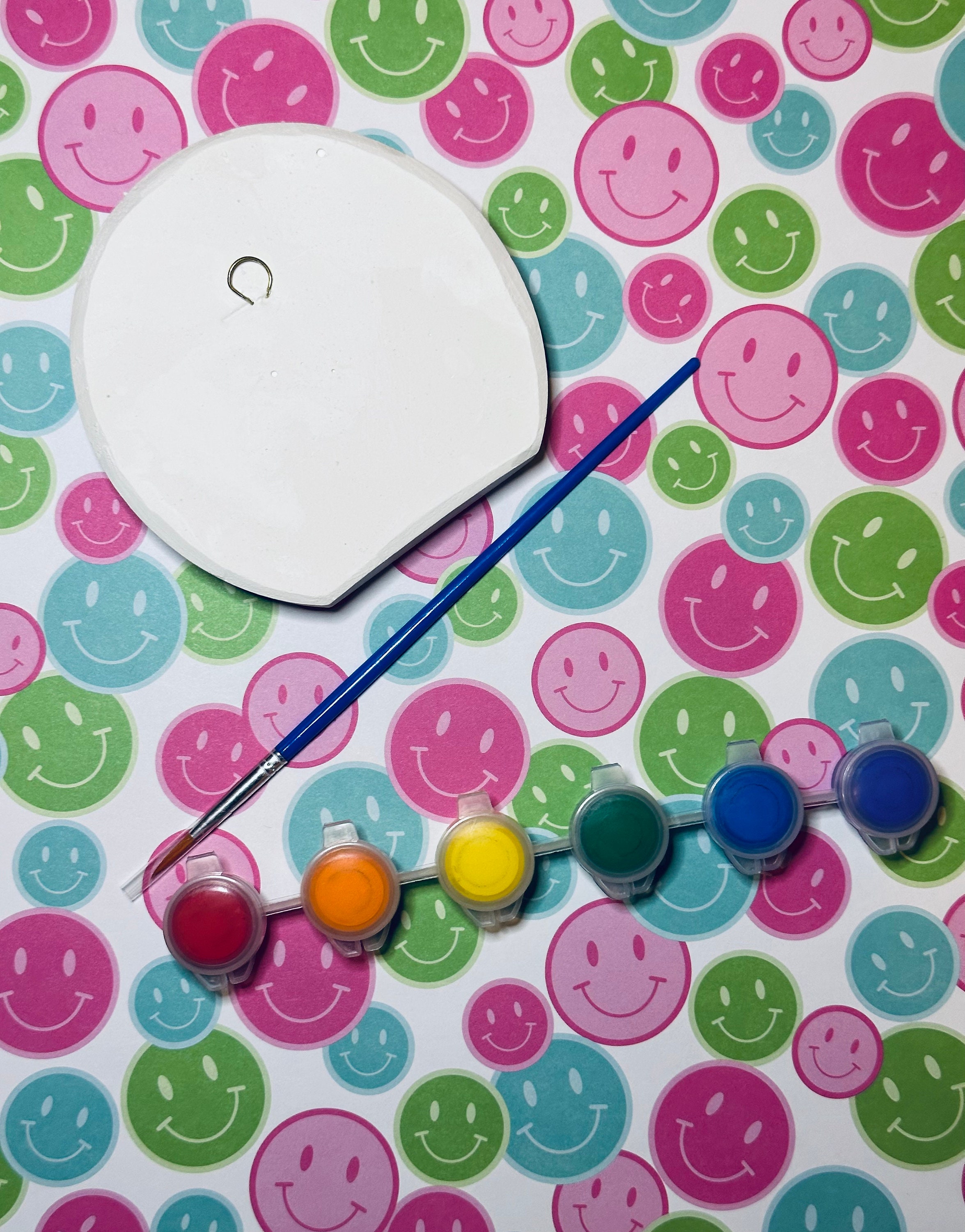 Swiggly Smile Plaster Craft Kit, Kids Plaster Crafts, Smile Kids Crafts ...
