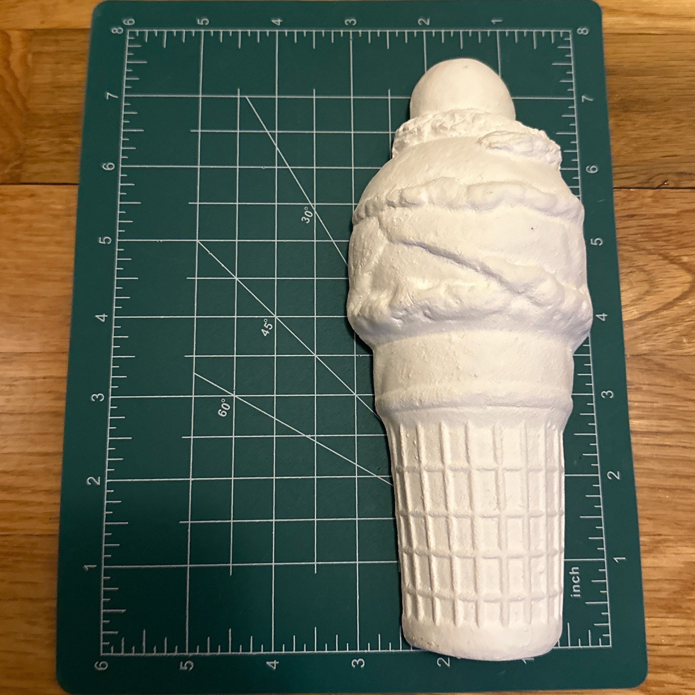 Ice Cream Cone Plaster Craft Kit, Includes Paint Pod and Paintbrush ...