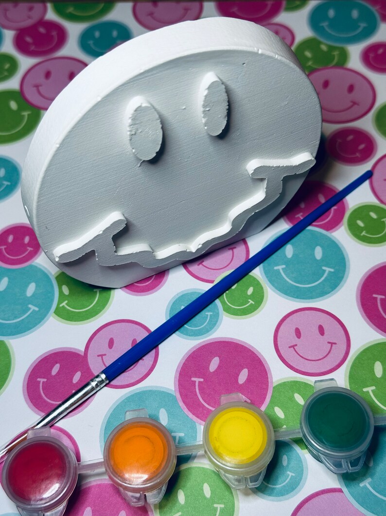 Swiggly Smile Plaster Craft Kit, Kids Plaster Crafts, Smile Kids Crafts ...