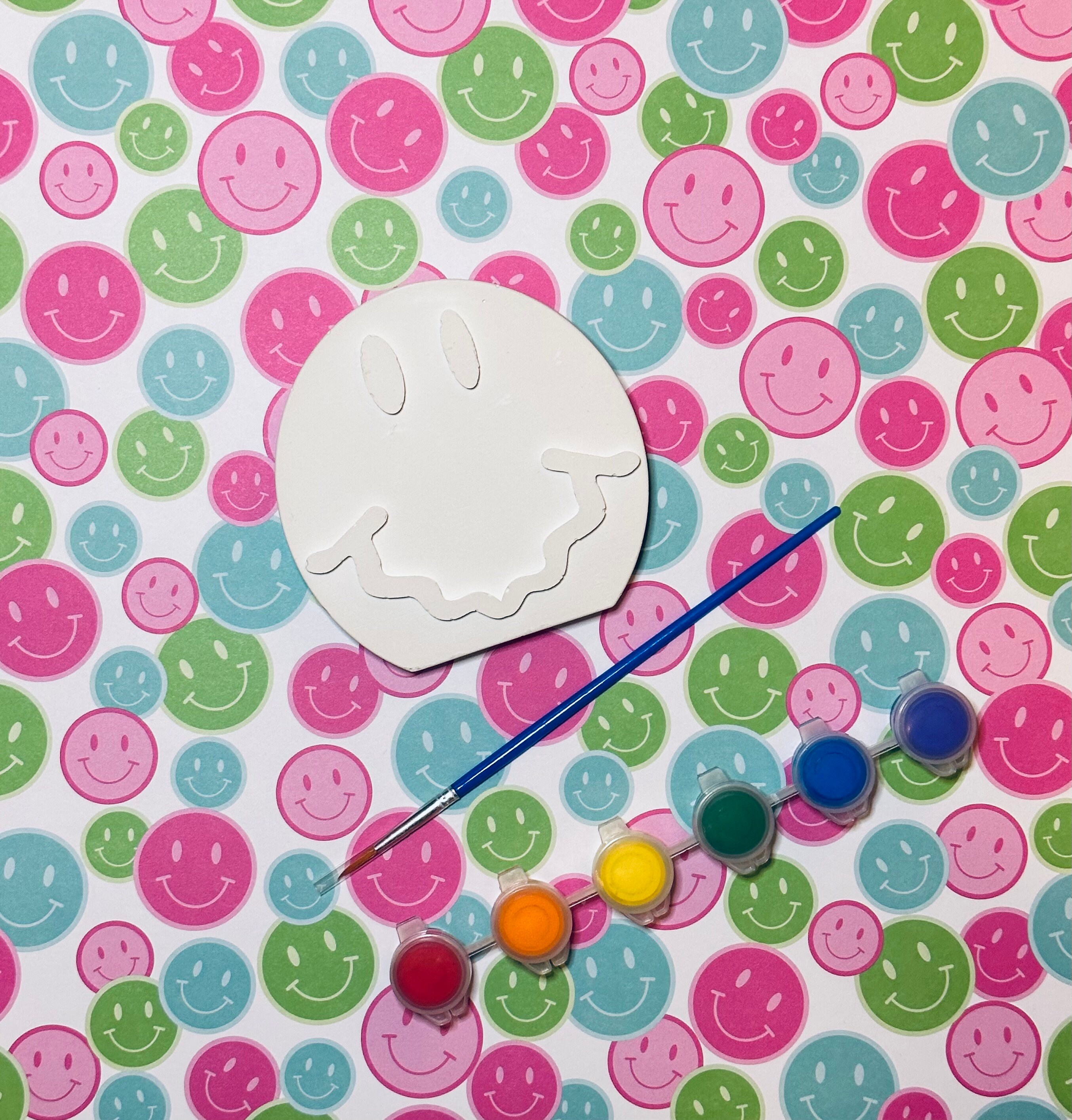 Swiggly Smile Plaster Craft Kit, Kids Plaster Crafts, Smile Kids Crafts ...