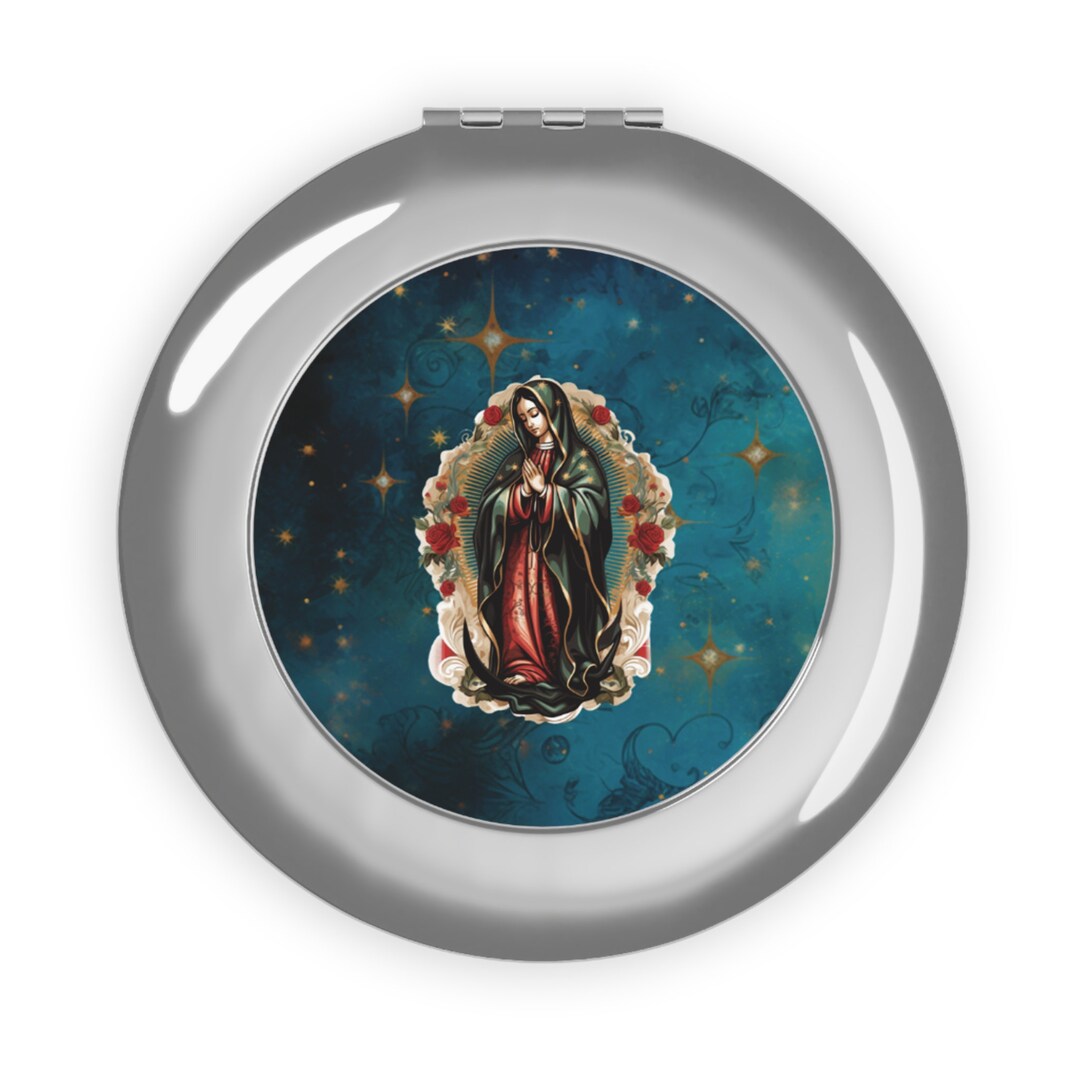 Virgen De Guadalupe Compact Mirror: Religious Travel Gift - Etsy