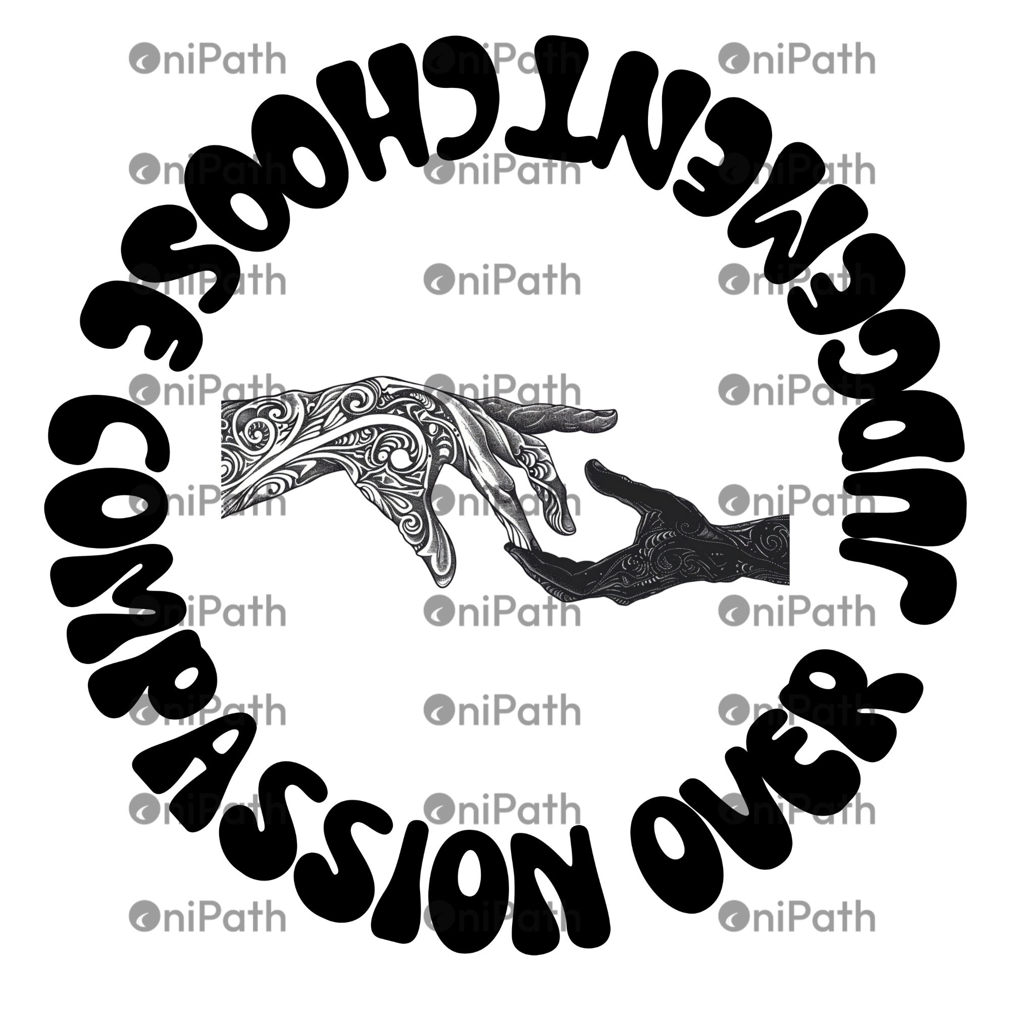 Choose Compassion Over Judgement PNG SVG Sublimation Design File ...