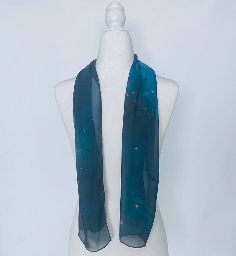 Our Lady of Guadalupe Real Silk or Polyester 10x45 Long Scarves, Virgen ...