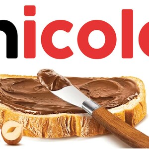 Personalized Nutella Jar Nutella Label Digital File - Etsy