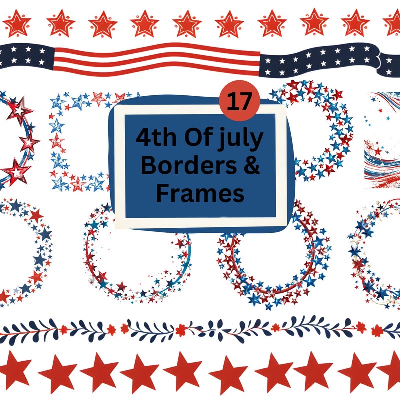 Patriotic Frames - Etsy