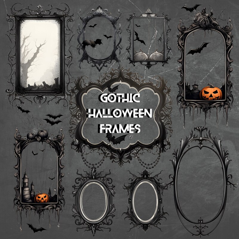 Creepy Picture Frames - Etsy