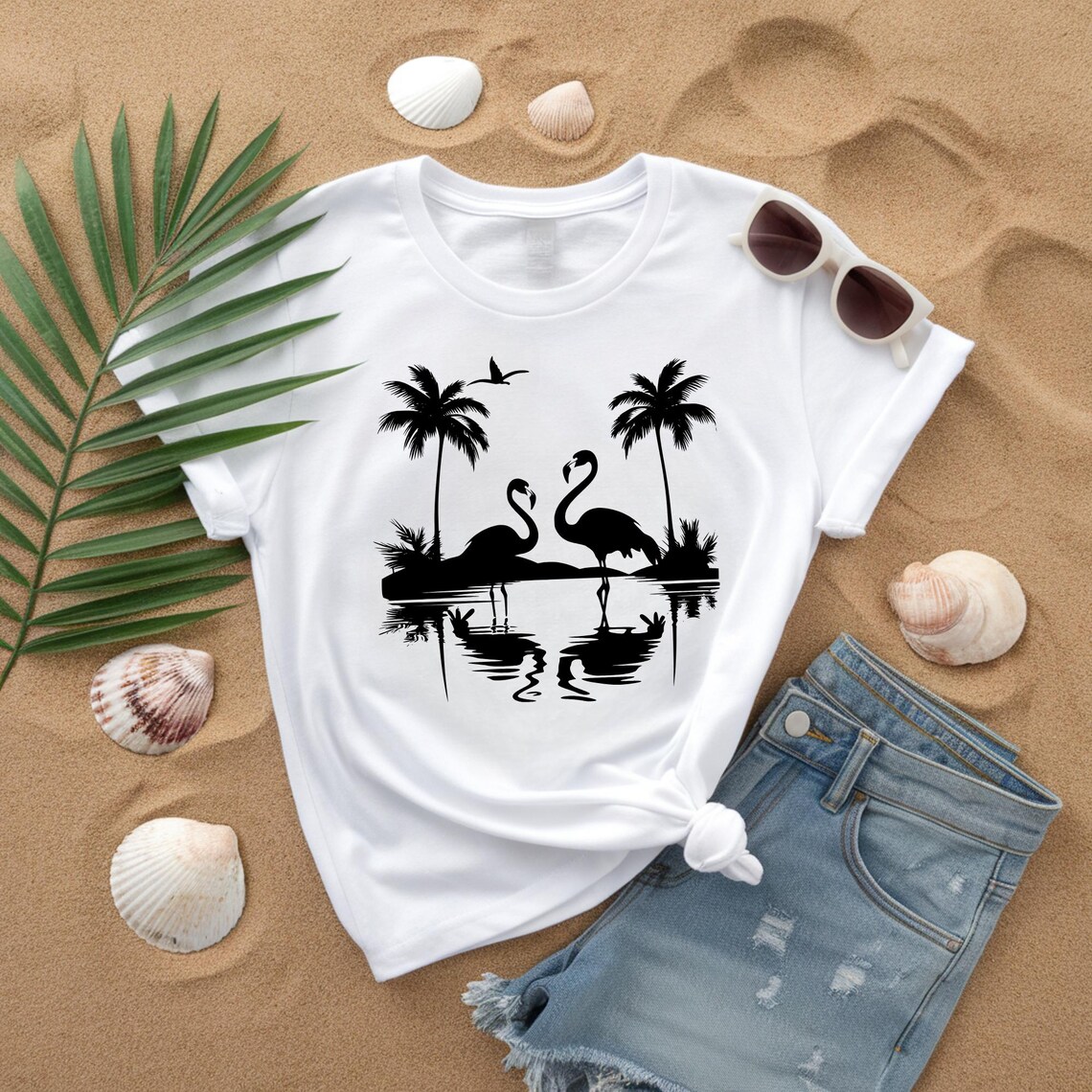 Flamingo SVG Bundle: 16 Tropical Bird Silhouettes (digital Download) - Etsy