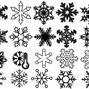 Snowflake SVG Simple Snowflake Cut File Download for Cricut Commercial ...
