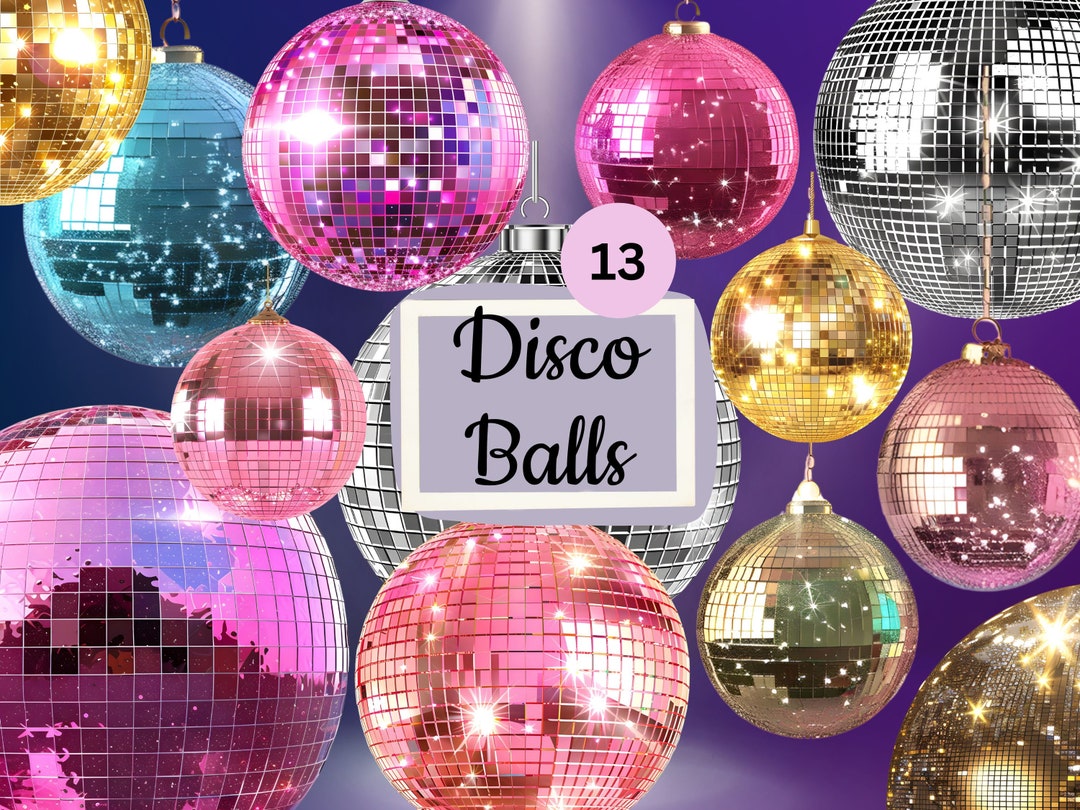Disco Balls Clipart, Dance Party Graphics, Png, Diamond Ballroom Dance ...