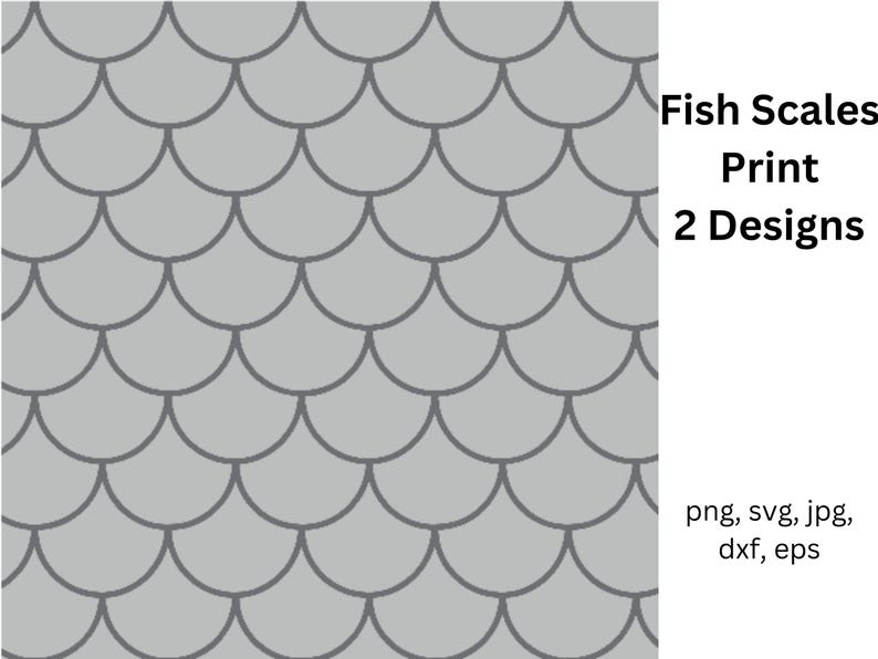 Fish Scales Print Svg, Mermaid Scales Png, Animals Print, Jpg, Svg, Dxf ...