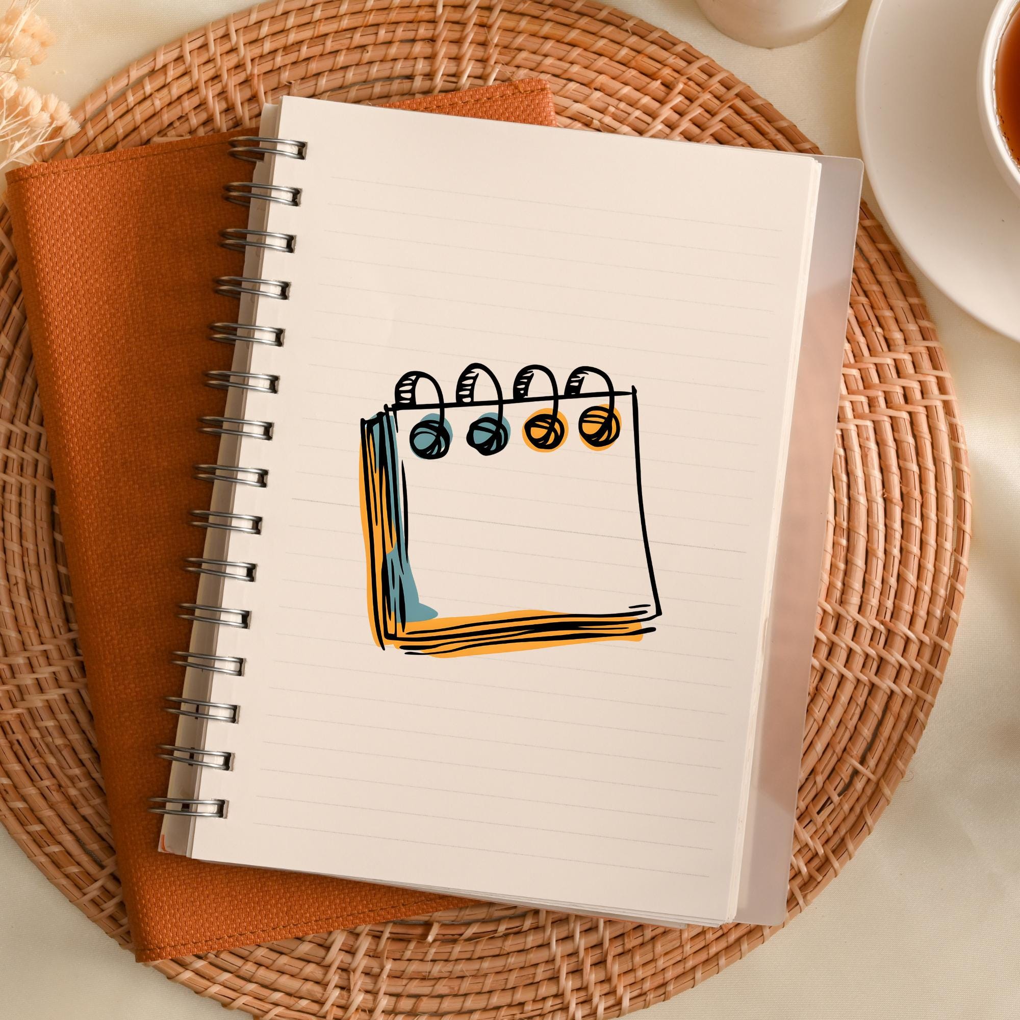 Hand-drawn Doodle Frames: Classroom Clipart, Planner Borders (PNG, SVG ...