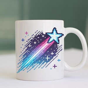 Celestial Pixel Art Pngs, Retro 8-bit Star Clipart, Space Aesthetic ...