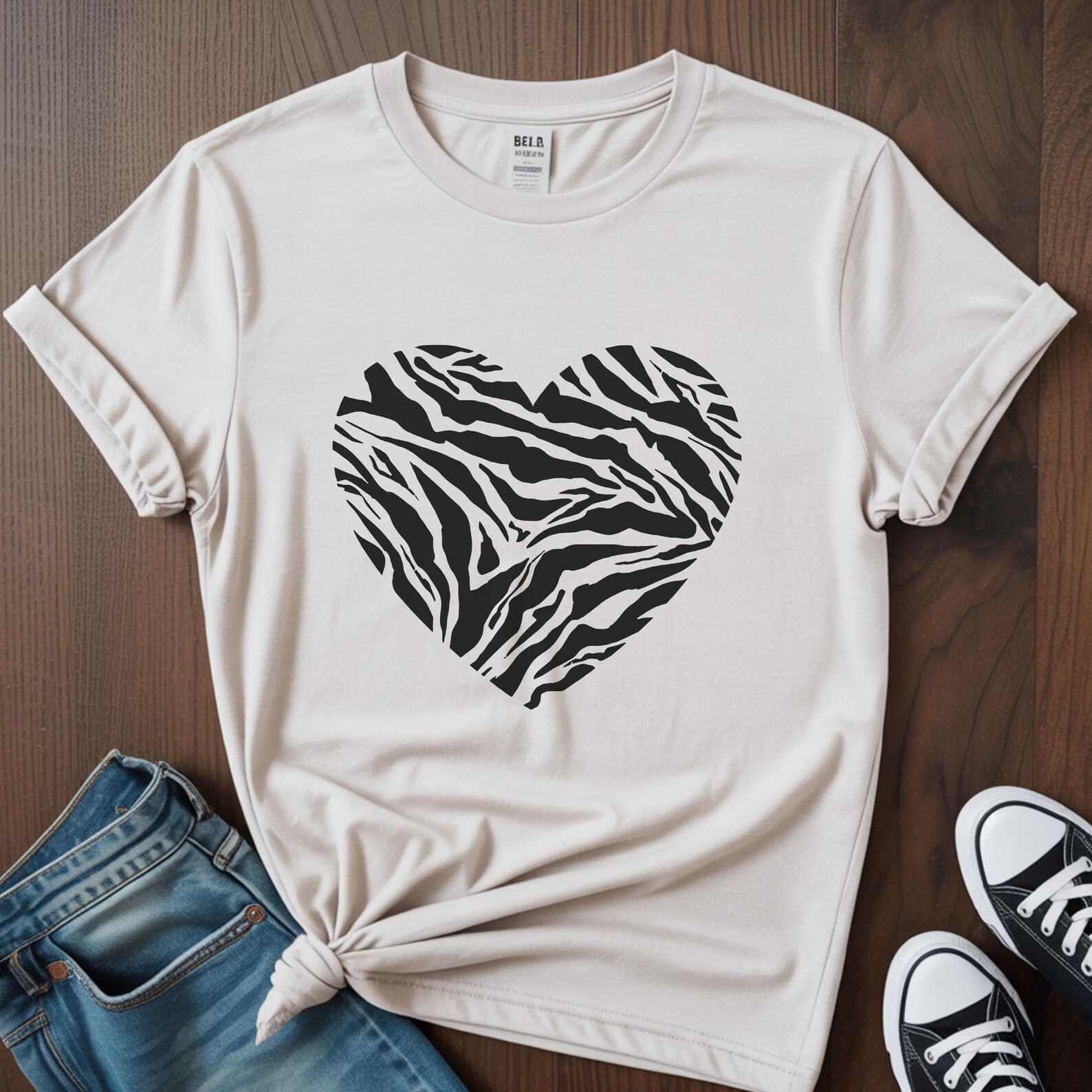 Zebra Heart SVG – Animal Print Cut File (instant Download) - Etsy
