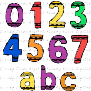 Crayon Alphabet PNG, Kids Alphabet Clipart, Rainbow Letters, ABC Clip ...