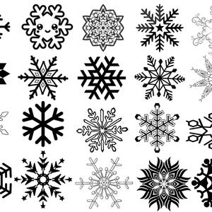 Snowflake SVG Simple Snowflake Cut File Download for Cricut Commercial ...