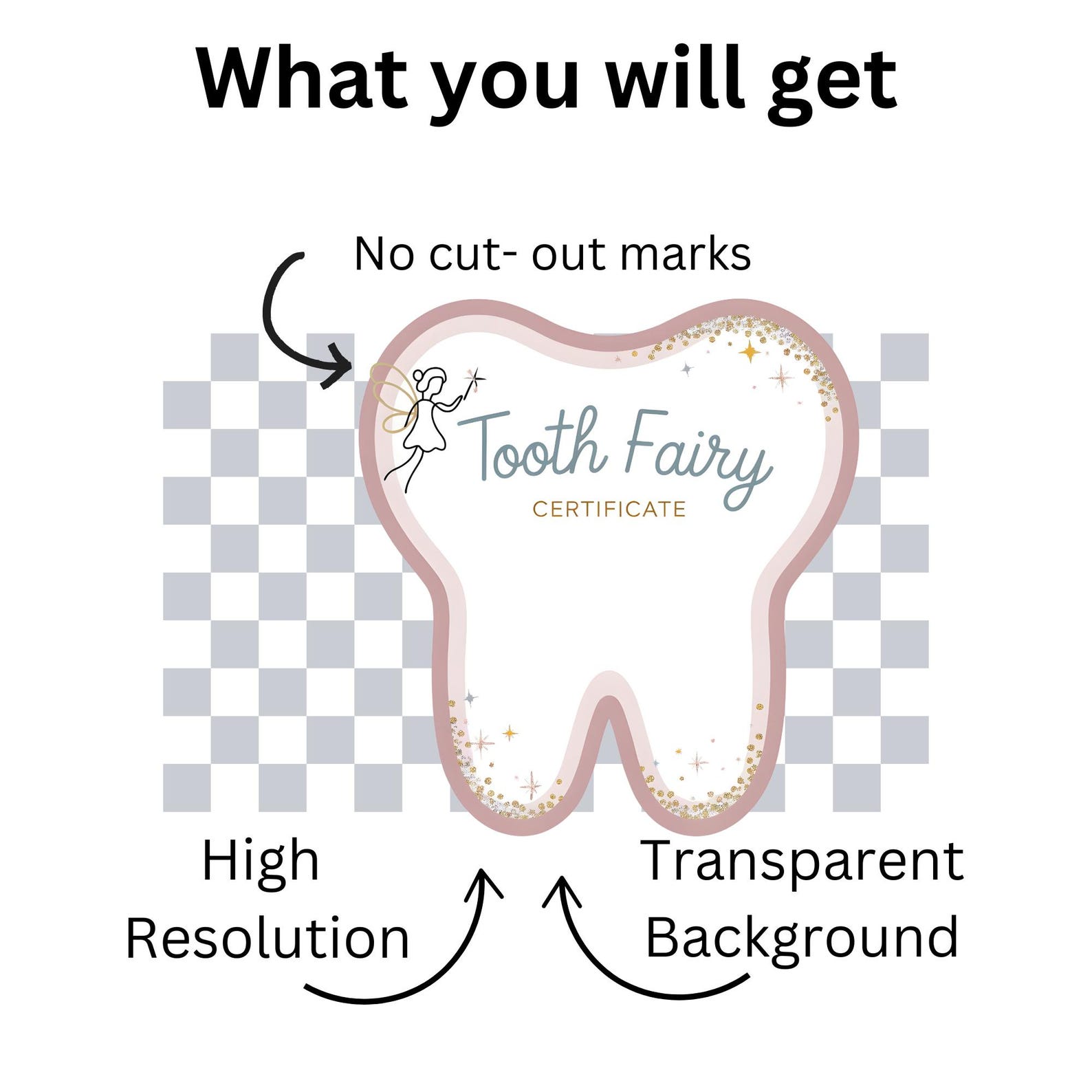 Printable Tooth Fairy Certificate: Lost Tooth Award Keepsake (PDF) - Etsy